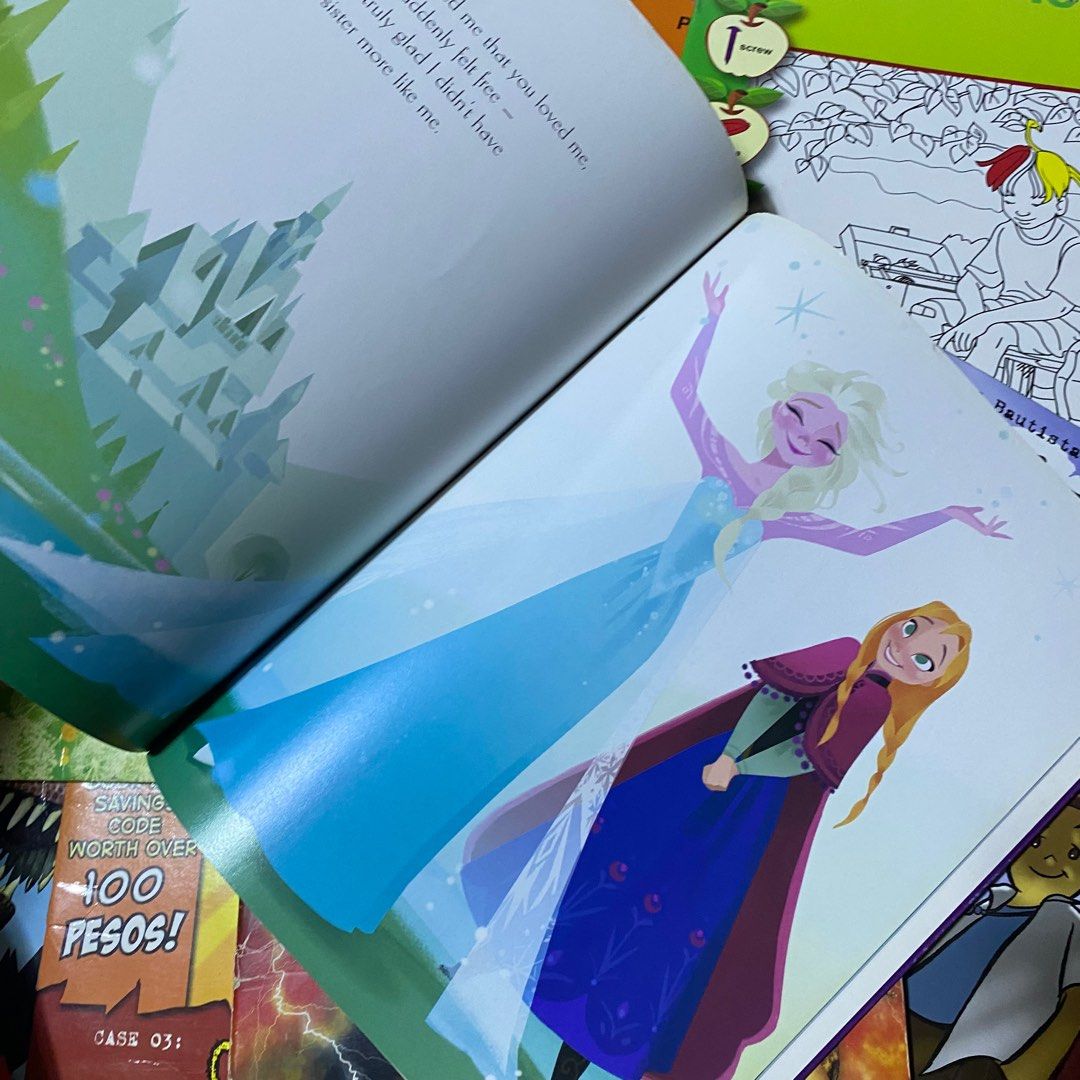 Disney Frozen Anna, Elsa and Olaf Big Children’s Storybook Bundle on ...