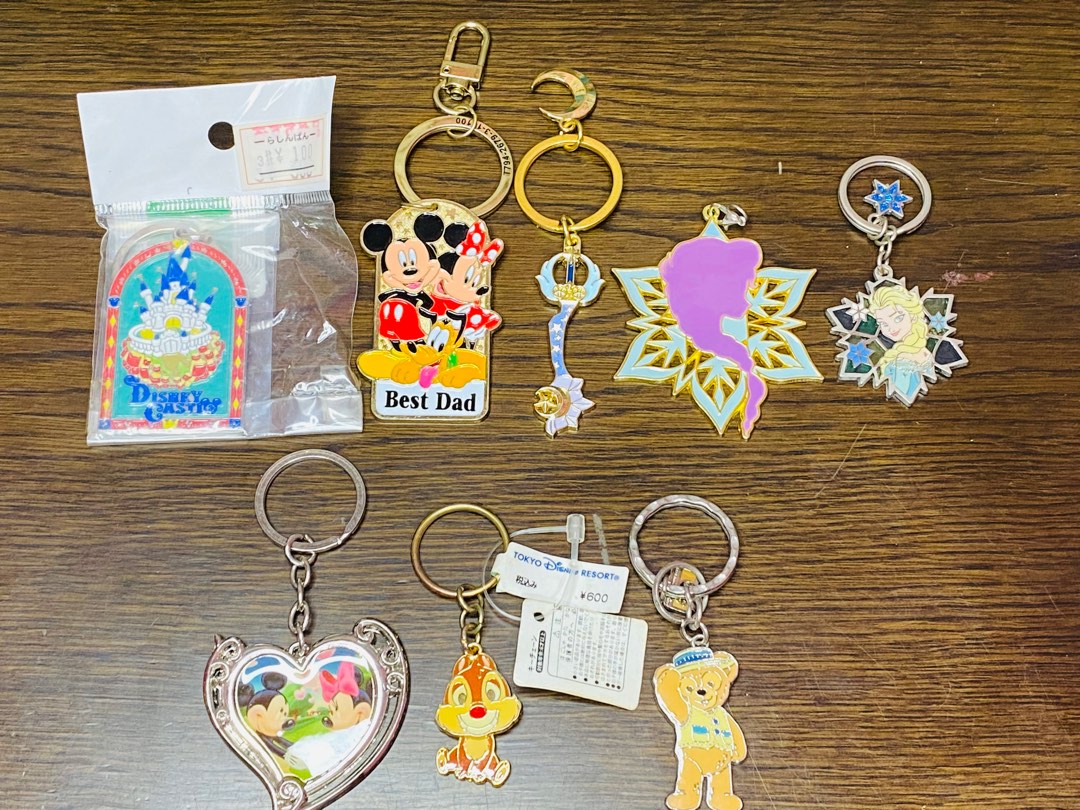 Disney Metal Keychains 100 each, Hobbies & Toys, Toys & Games on Carousell