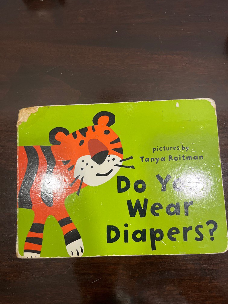 Do you wear diapers? Board Book, Hobbies & Toys, Books & Magazines ...