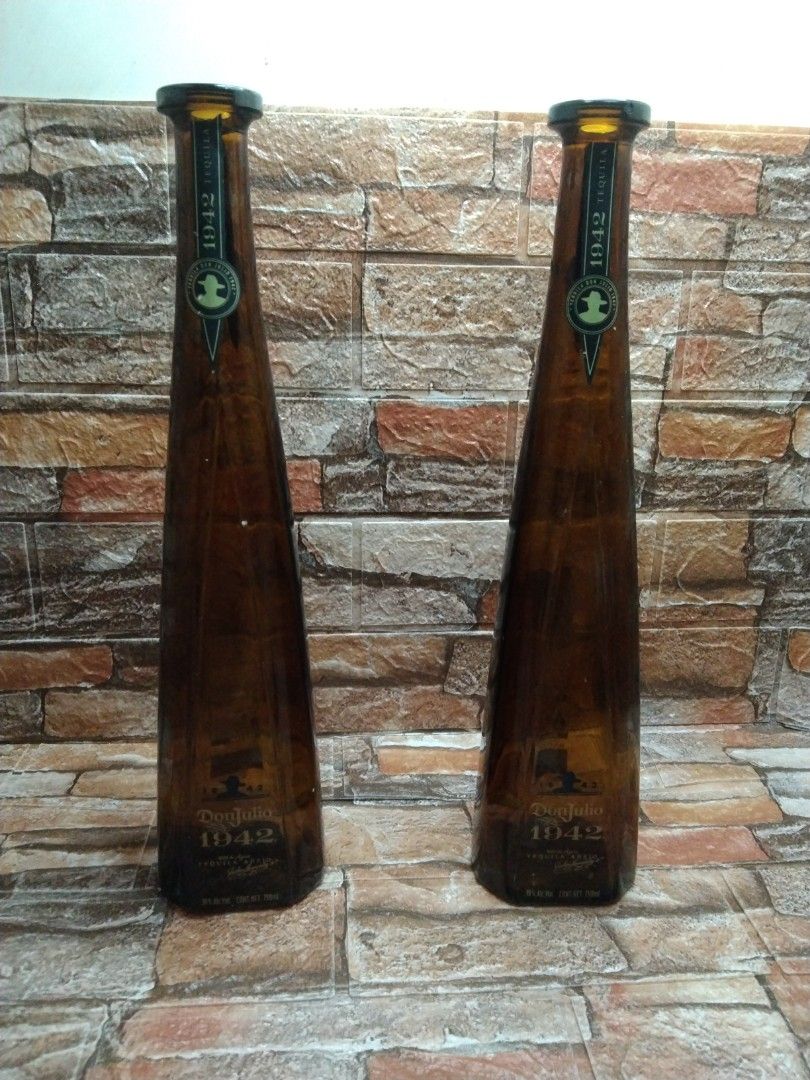 Don julio 1942 botol bekas minuman tequila, Antik, Furnitur di Carousell