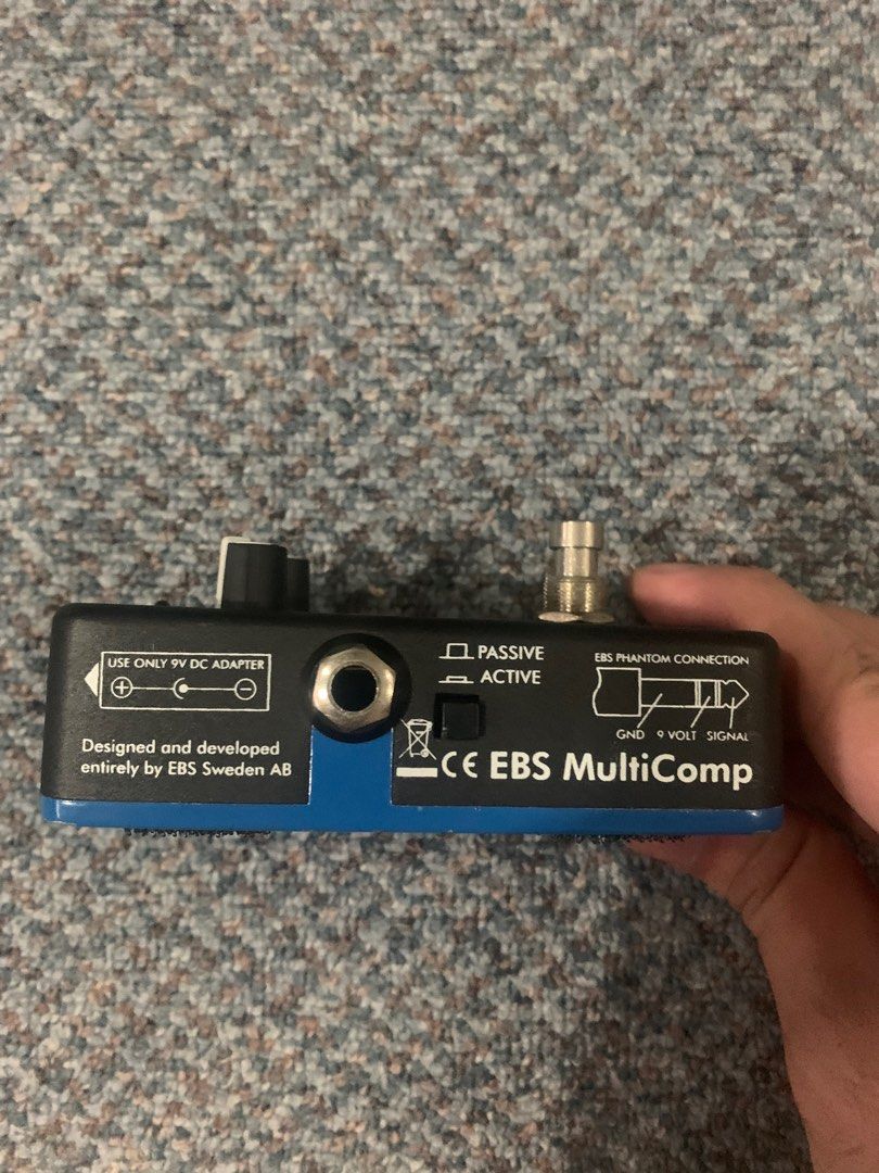 EBS MultiComp True Dual Band Compressor, Hobbies & Toys, Music & Media ...
