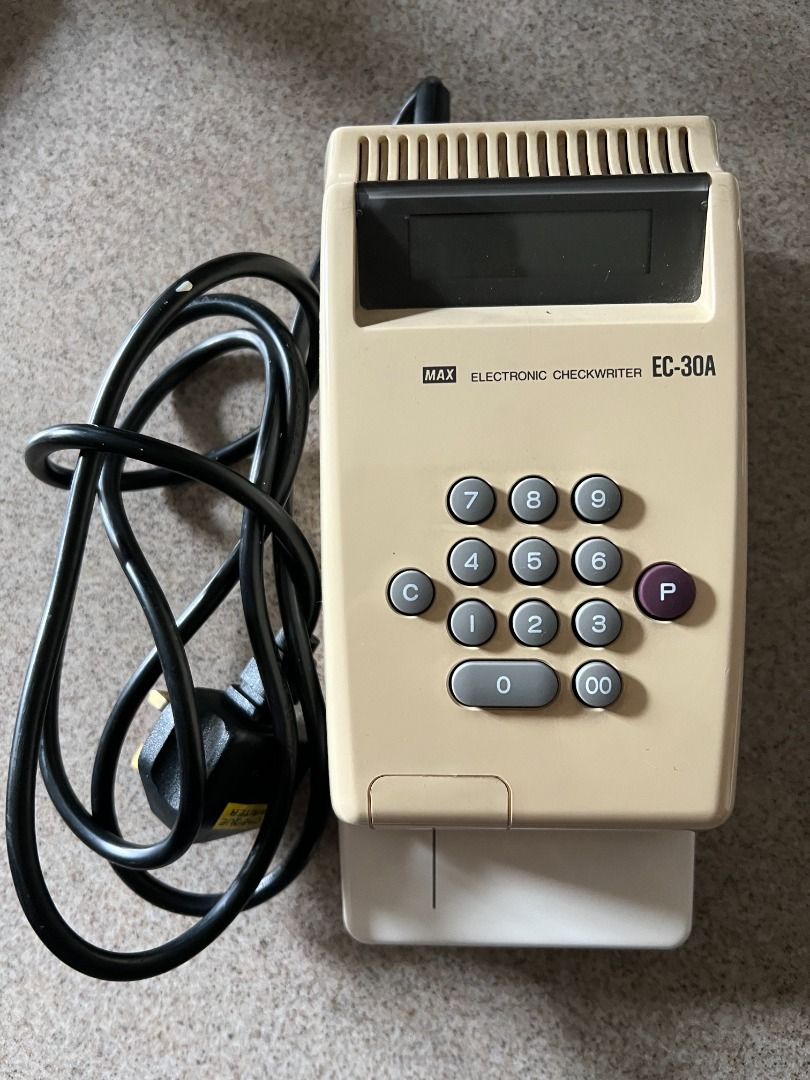 EC-30A Check Printer, Computers & Tech, Printers, Scanners & Copiers on ...
