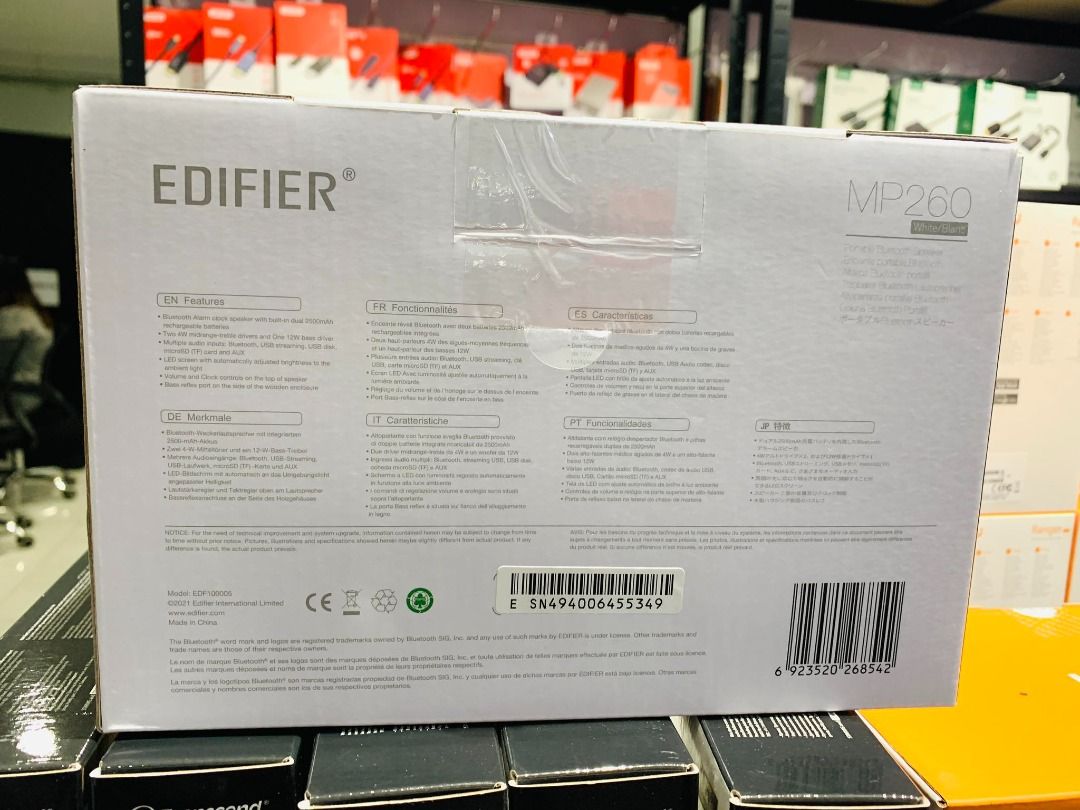 Edifier MP260 2.1 Wireless Bluetooth Speaker White, Audio, Soundbars ...