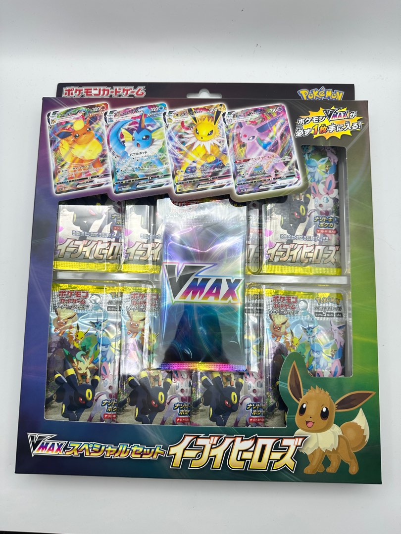 Eevee Heroes VMAX Special Set, Hobbies & Toys, Toys & Games on Carousell