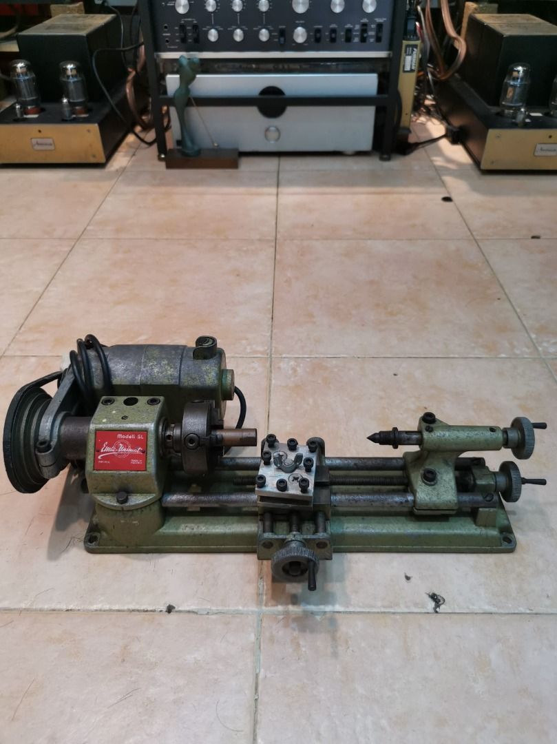 Emco lathe EMW Unimat Modell SL, 音響器材, Soundbar、揚聲器、藍牙喇叭、耳擴 - Carousell