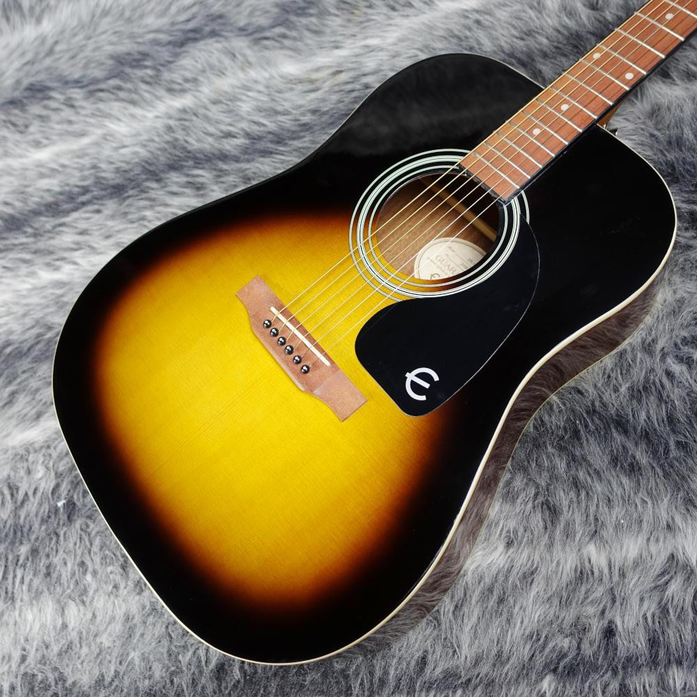 Epiphone Sunburst Acoustic Guitar, Hobbies & Toys, Music & Media ...