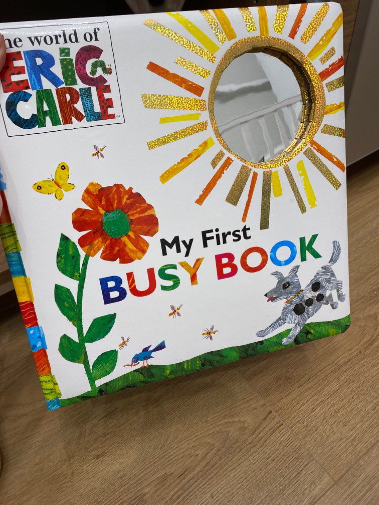 Eric Carle sensory busy book, Babies & Kids, Infant Playtime on Carousell