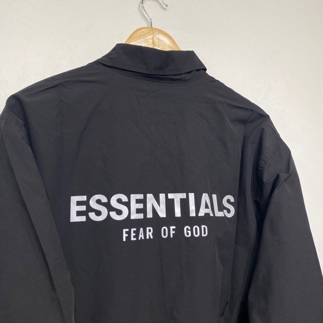 ESSENTIALS FEAR OF GOD JACKET on Carousell