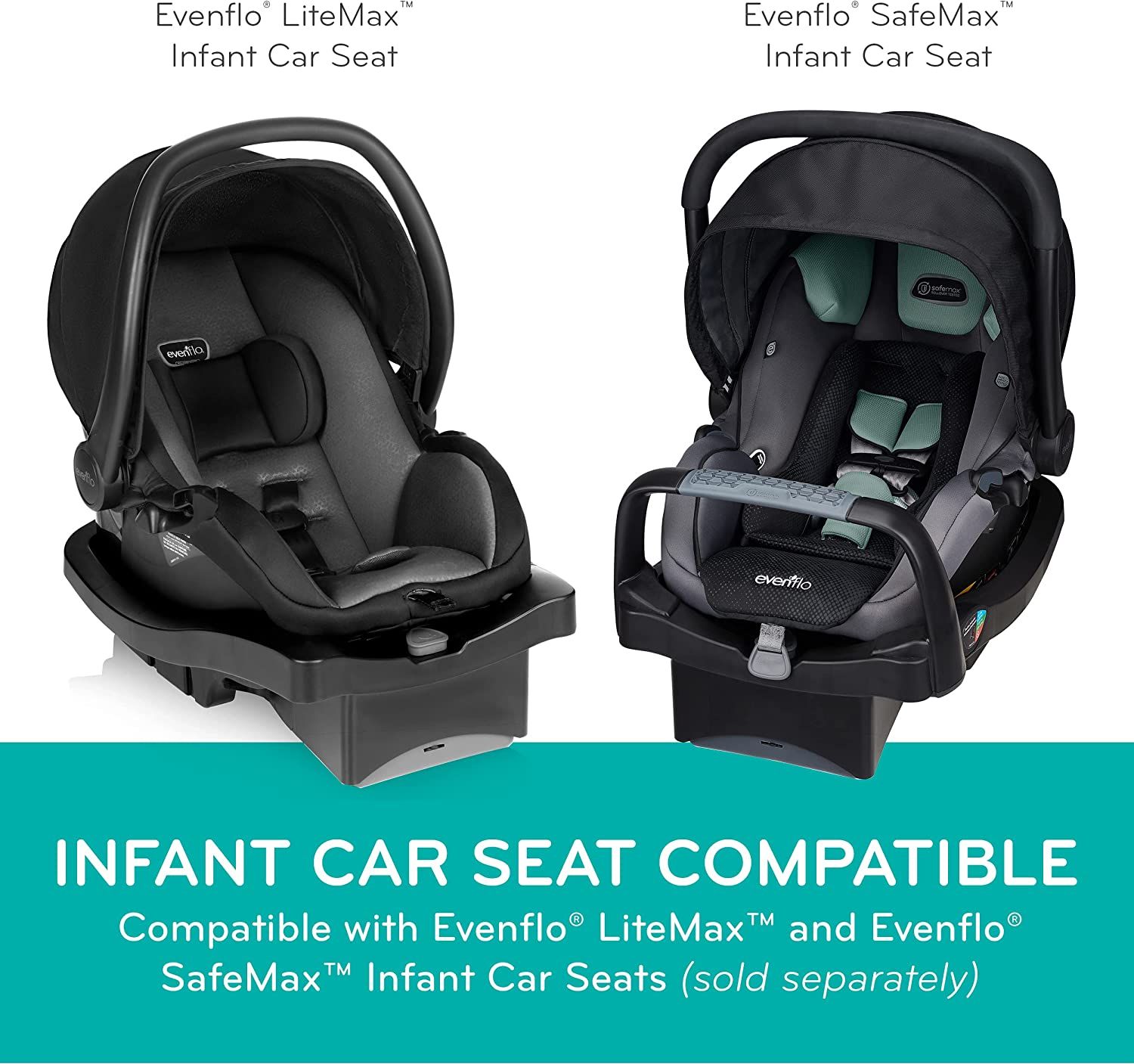 Evenflo Pivot Xpand Modular Baby Stroller, Extra-Large Storage Basket ...