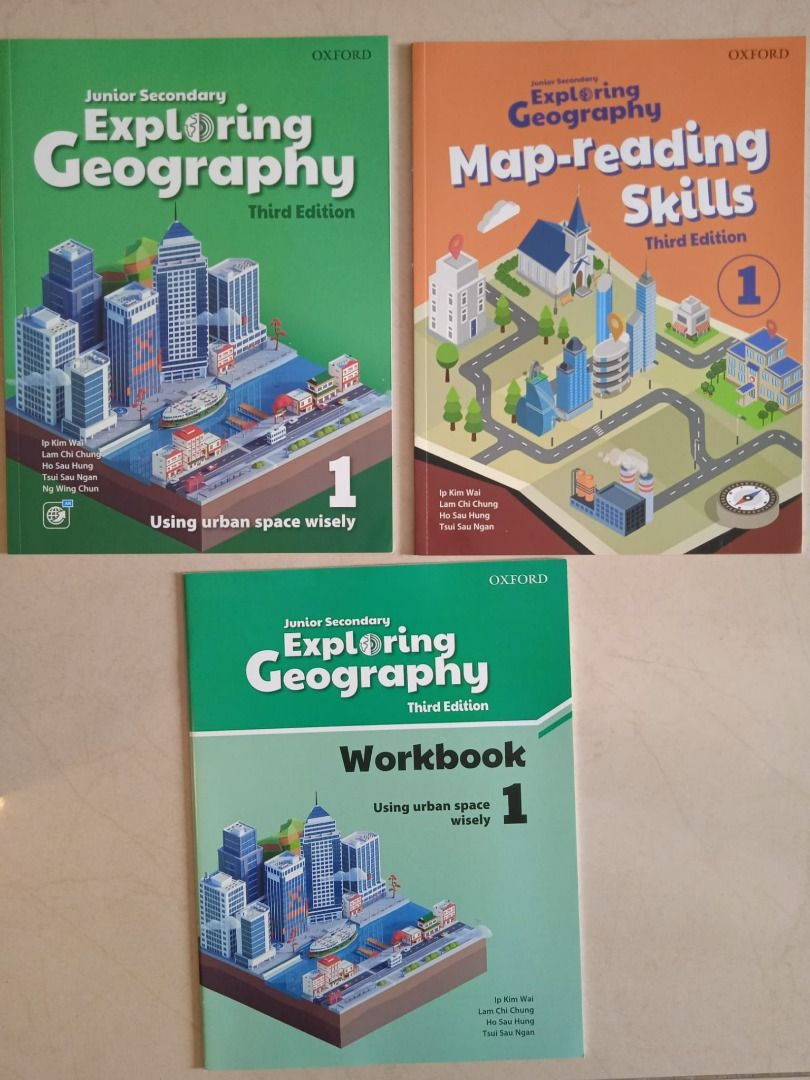 Exploring Geography 1 + workbook ( using urban space wisely )map ...
