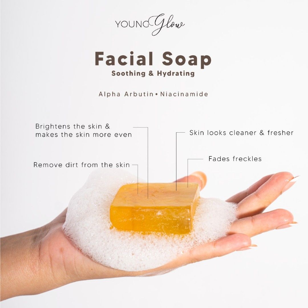 Young & glow Facial soap, Beauty & Personal Care, Face, Face Care on ...