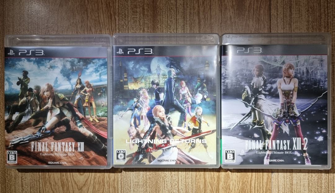 Final Fantasy XIII: Lightning Ultimate Box (Complete), Video Gaming ...