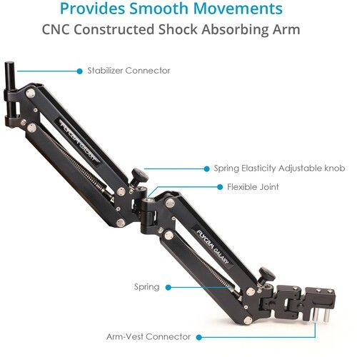 FLYCAM Galaxy Steadicam Arm and Vest Stabilizer, Photography ...