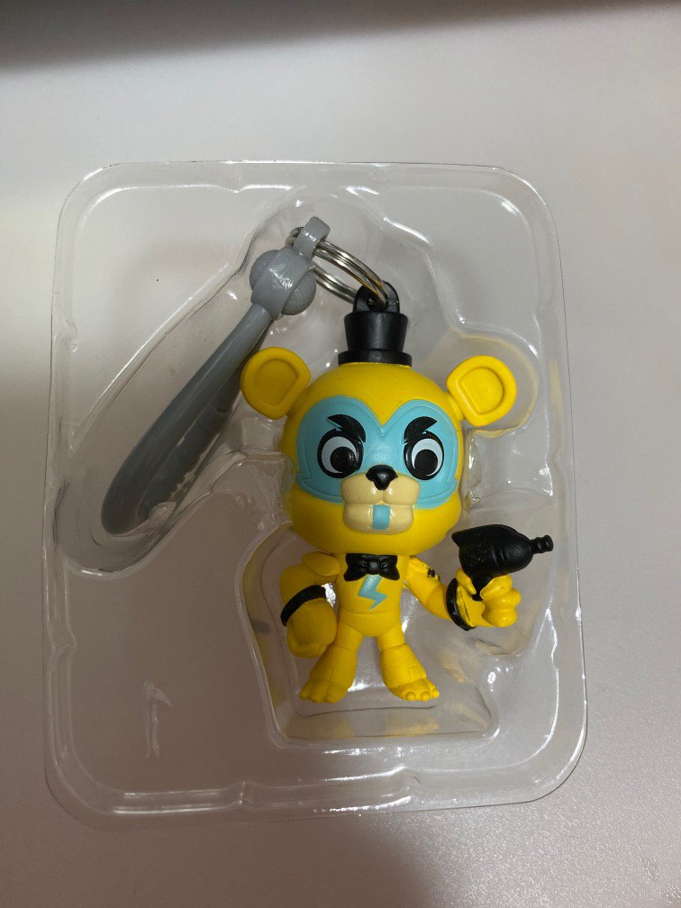 FNAF security breach series 2 keychain freddy, Hobbies & Toys, Toys ...