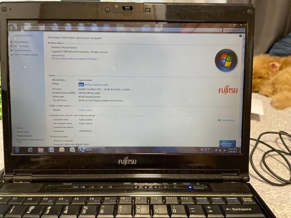 Fujitsu laptop, Computers & Tech, Laptops & Notebooks on Carousell