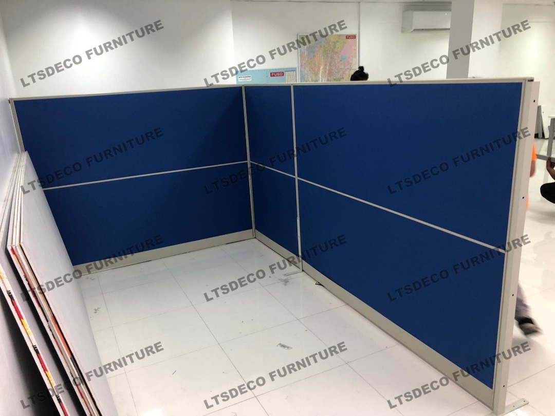 FULL FABRIC SCREEN PANEL OFFICE PARTITION on Carousell