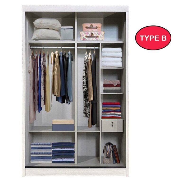 FULL HEIGHT GLASS SLIDING WARDROBE, Furniture & Home Living, Furniture ...