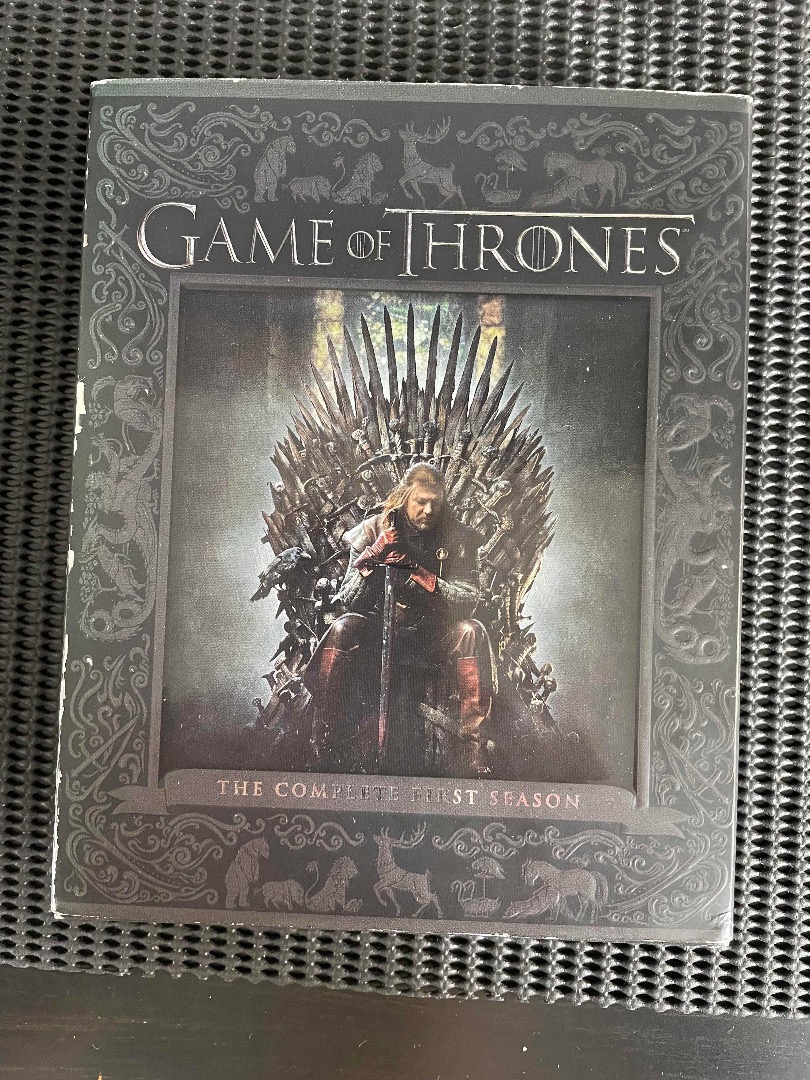 Game of Thrones (GOT) Blu Ray Complete First Season, Hobbies & Toys ...