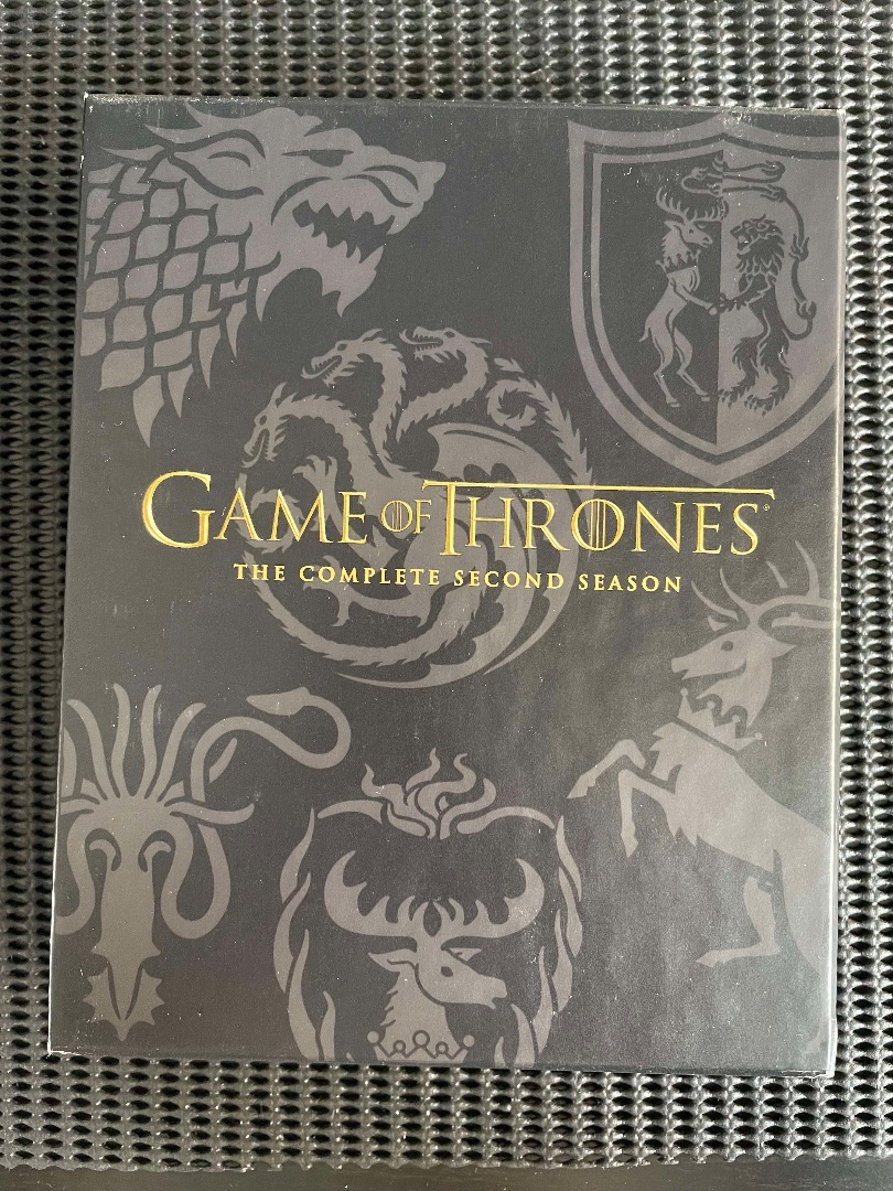 Game of Thrones (GOT) Blu Ray Complete Second Season, Hobbies & Toys ...