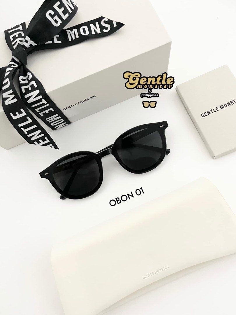 Gentle Monster Obon 01 and Slo 01 Sunglass with Box Set, Women's ...