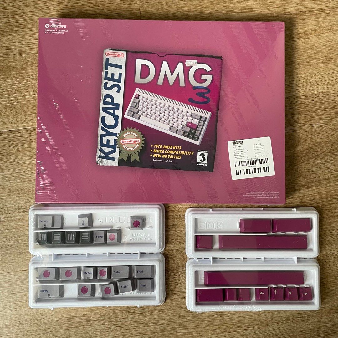 GMK DMG 3 Base+Novelty+Aesthetic Keycaps, Computers & Tech, Parts & Accessories, Computer ...