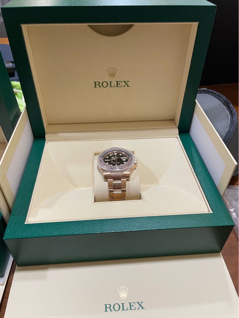 GMT II FULL ROSE GOLD, Luxury, Watches on Carousell