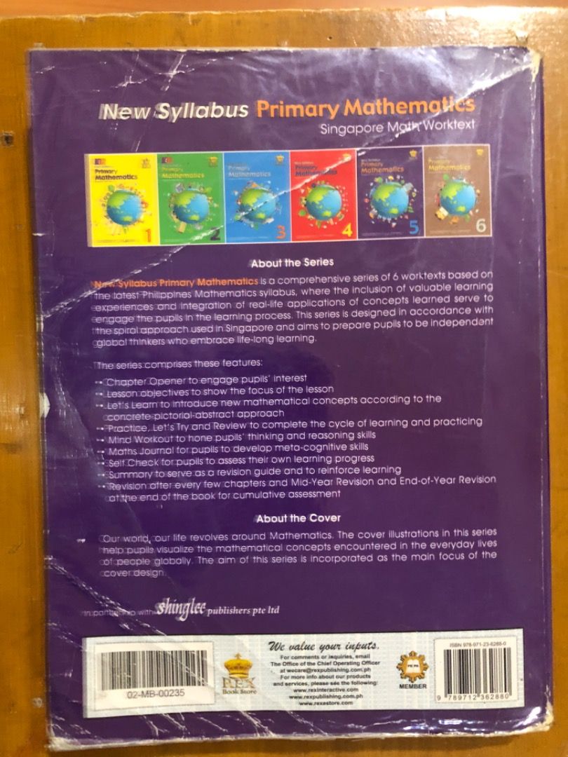 Grade 5 Math textbook, Hobbies & Toys, Books & Magazines, Textbooks on ...