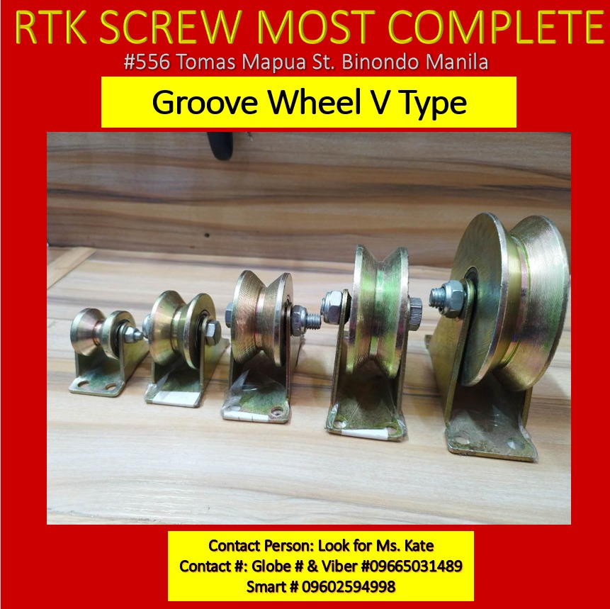 Groove Wheel V Type, Commercial & Industrial, Construction Tools ...