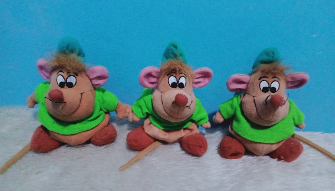 GUS Mouse Disney Cinderella, Hobbies & Toys, Toys & Games on Carousell