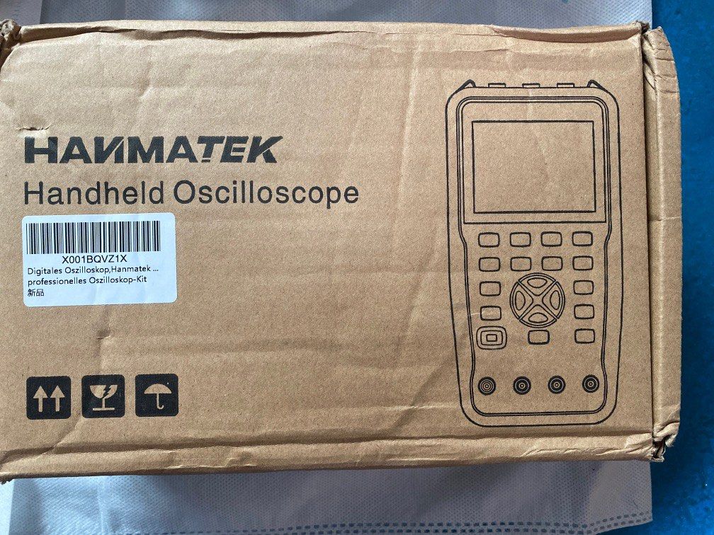 HANMATEK HO52 Oscilloscope Multimeter 50Mhz Bandwidth Handheld USB ...