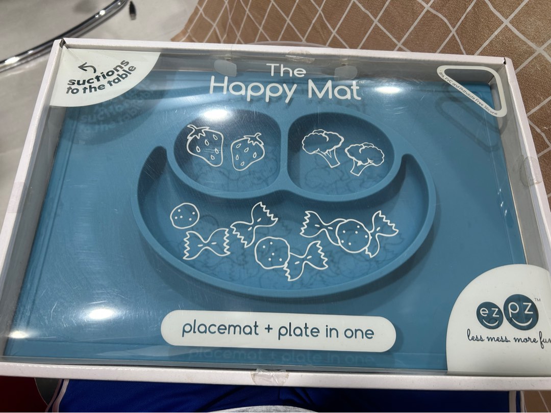 Happy mat plate, Babies & Kids, Nursing & Feeding, Weaning & Toddler ...