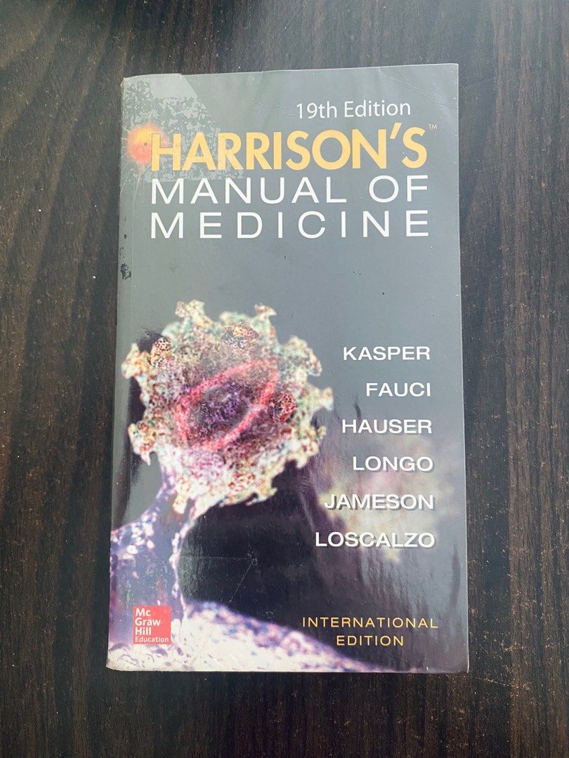Harrison’s Manual of Medicine 19th Edition, Hobbies & Toys, Books ...
