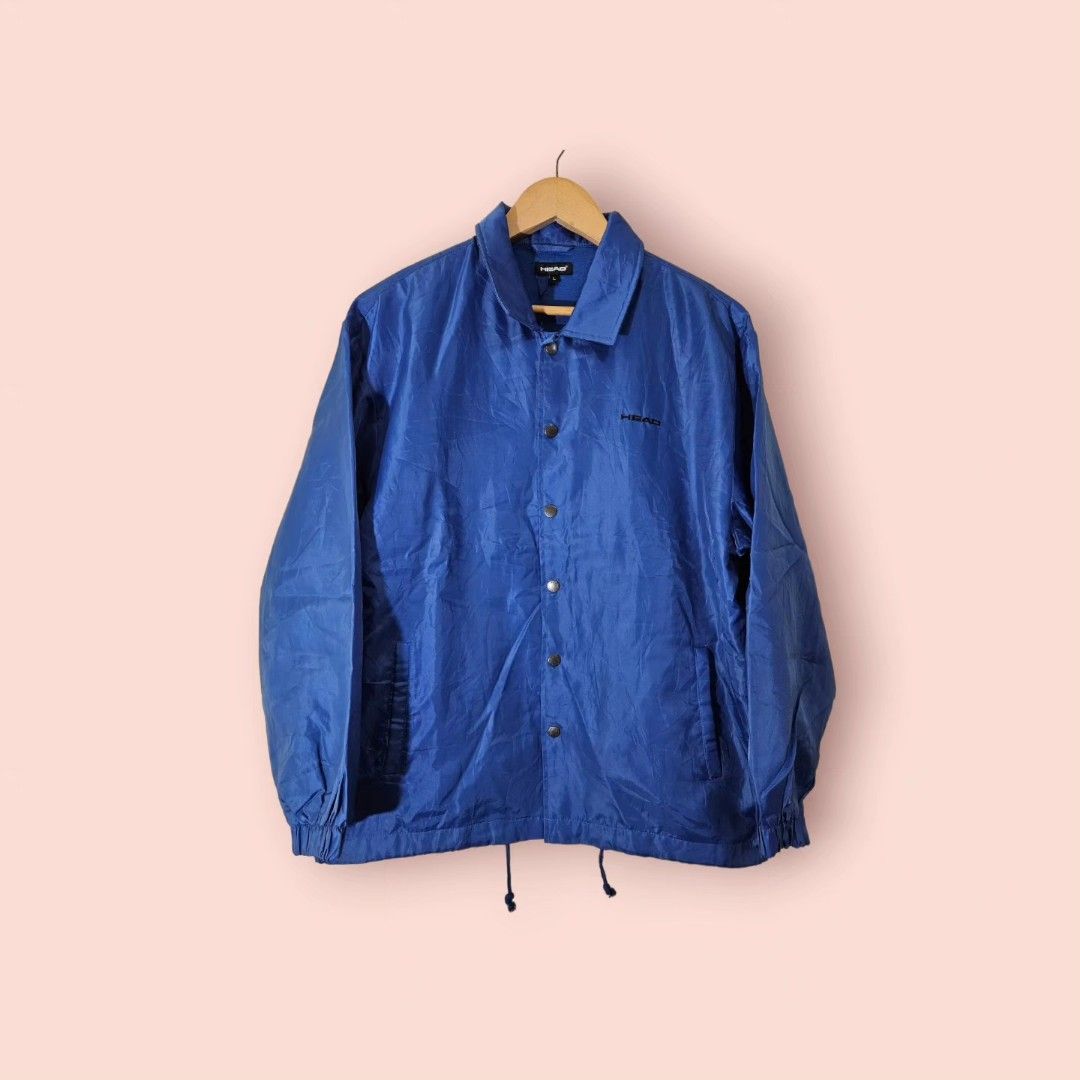 Head blue coach jacket on Carousell