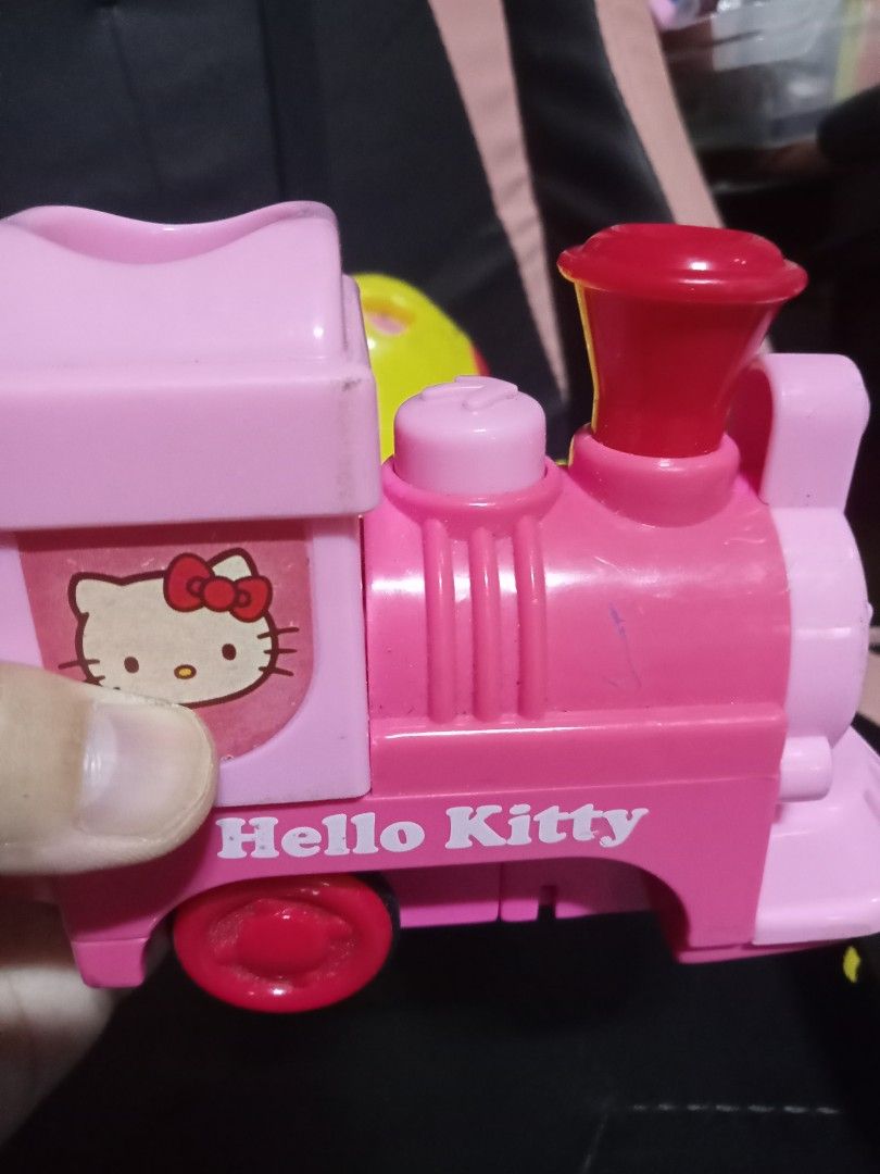 Hello kitty train, Hobbies & Toys, Toys & Games on Carousell