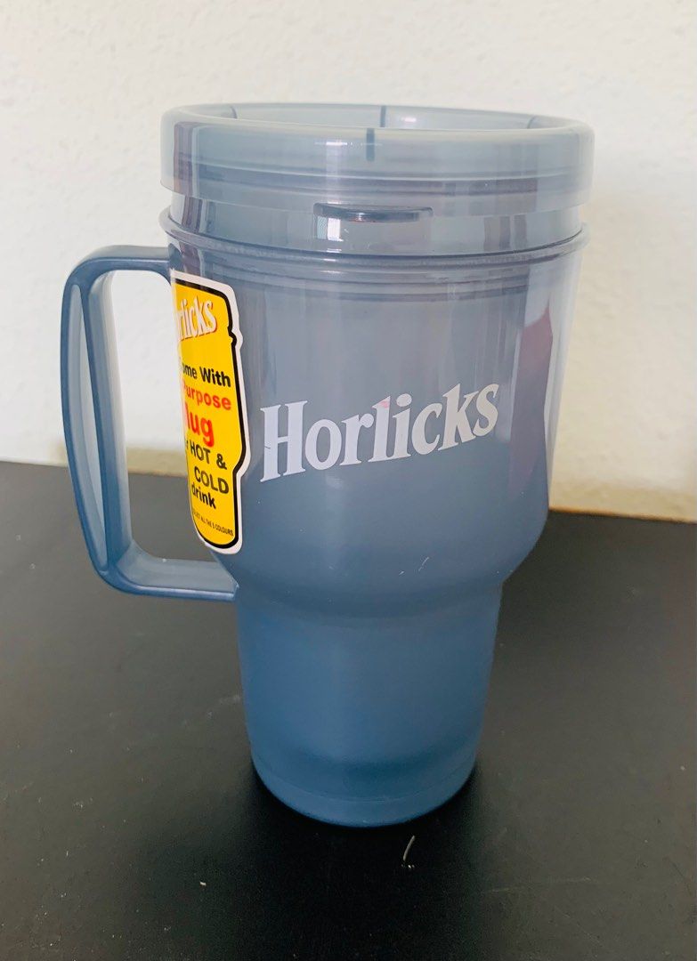Horlicks Plastic Mug, Food & Drinks, Other Food & Drinks on Carousell