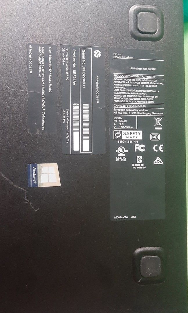 Hp Sff Desktop Computers Tech Desktops On Carousell