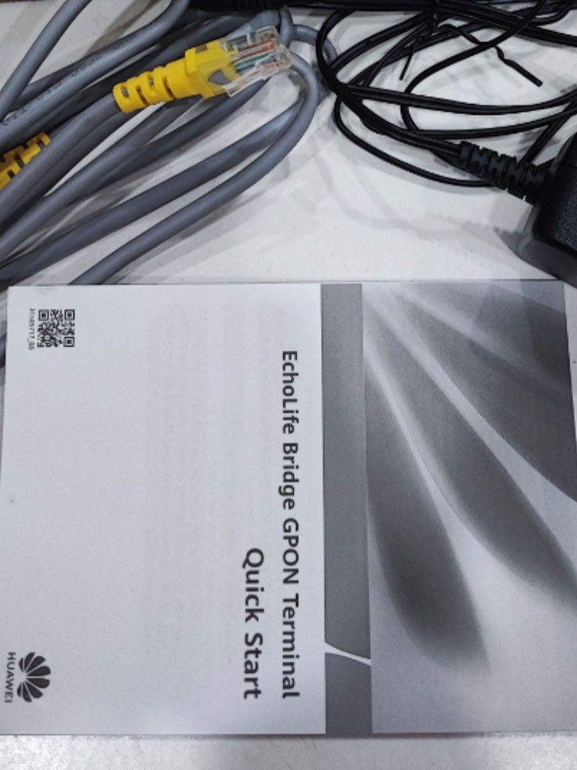 Huawei EchoLife GPON Terminal Fibre Optic MODEM, Computers & Tech ...