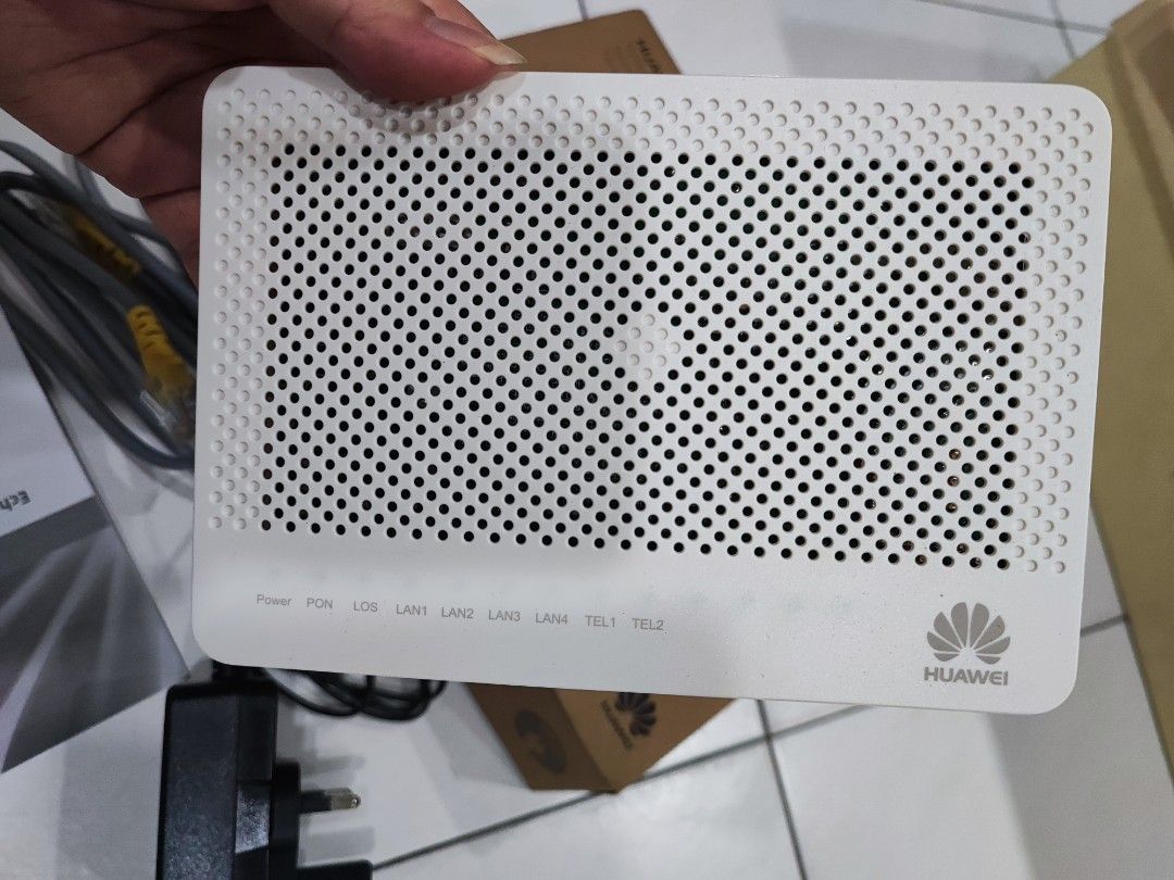 Huawei EchoLife GPON Terminal Fibre Optic MODEM, Computers & Tech, Parts & Accessories ...