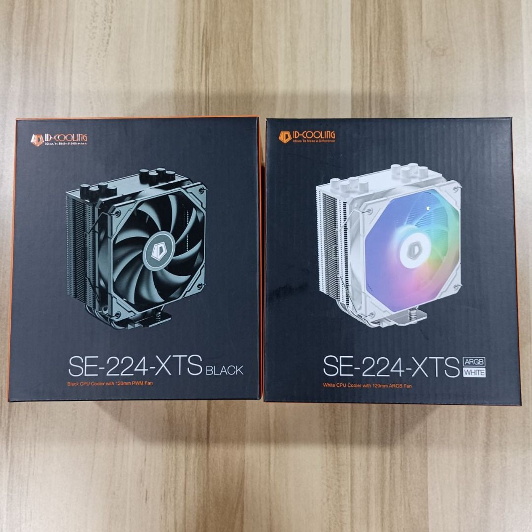 ID-Cooling SE-224 XTS ARGB WHITE CPU COOLER, Computers & Tech, Parts ...
