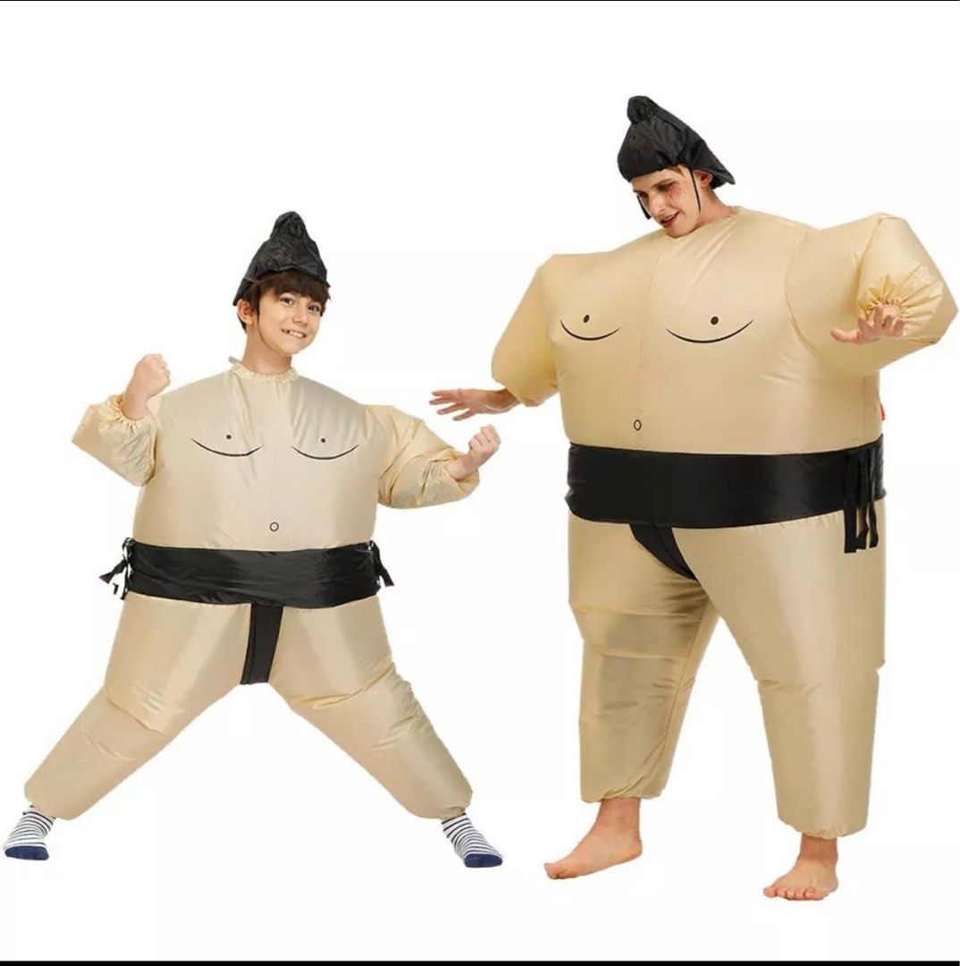 Inflatable Sumo Costume for Adults, Hobbies & Toys, Toys & Games on ...