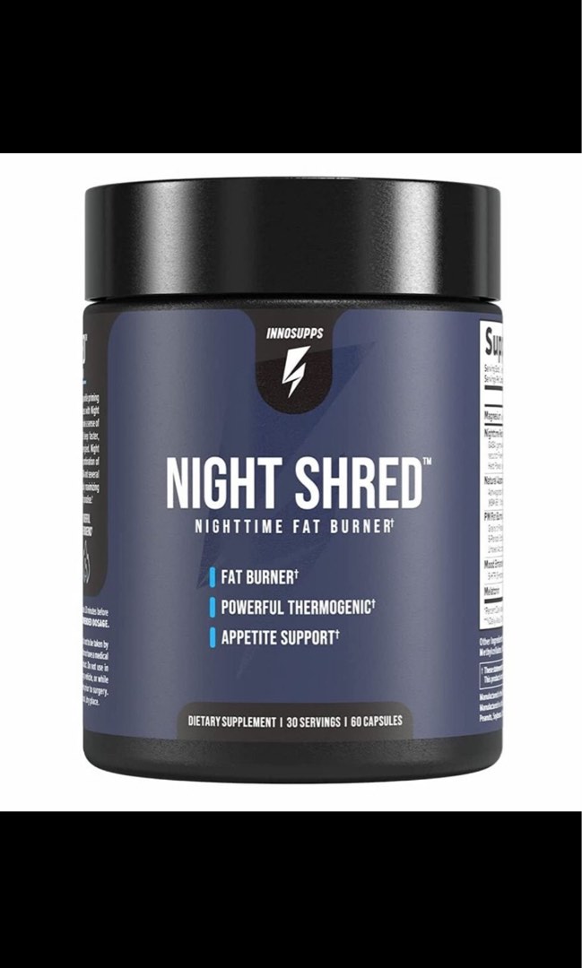 Inno Supps Night Shred, Health & Nutrition, Health Supplements, Sports ...