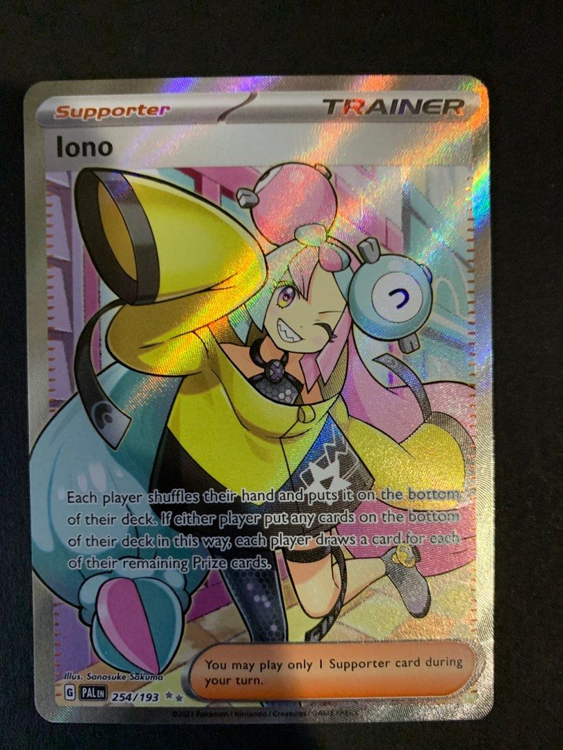 Iono full art, Hobbies & Toys, Toys & Games on Carousell