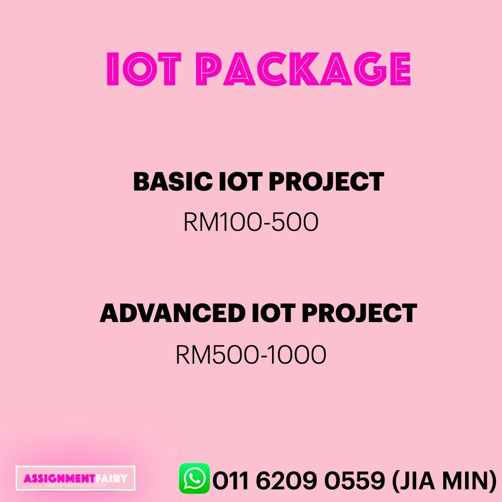 IOT PROJECT HELPER ARDUINO, Services, Tuition on Carousell
