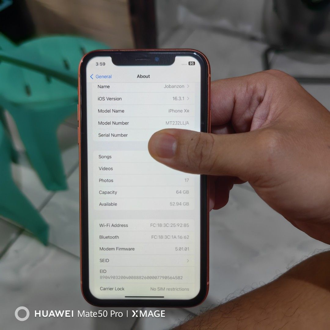 iPhone xr 64gb factory unlocked 84bh on Carousell