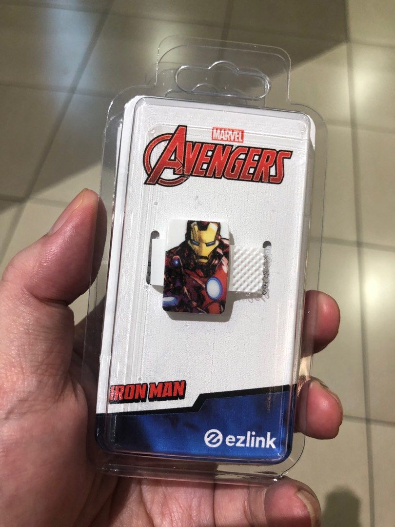Iron Man EZ-Link wearable Marvel Avengers, Hobbies & Toys, Memorabilia ...