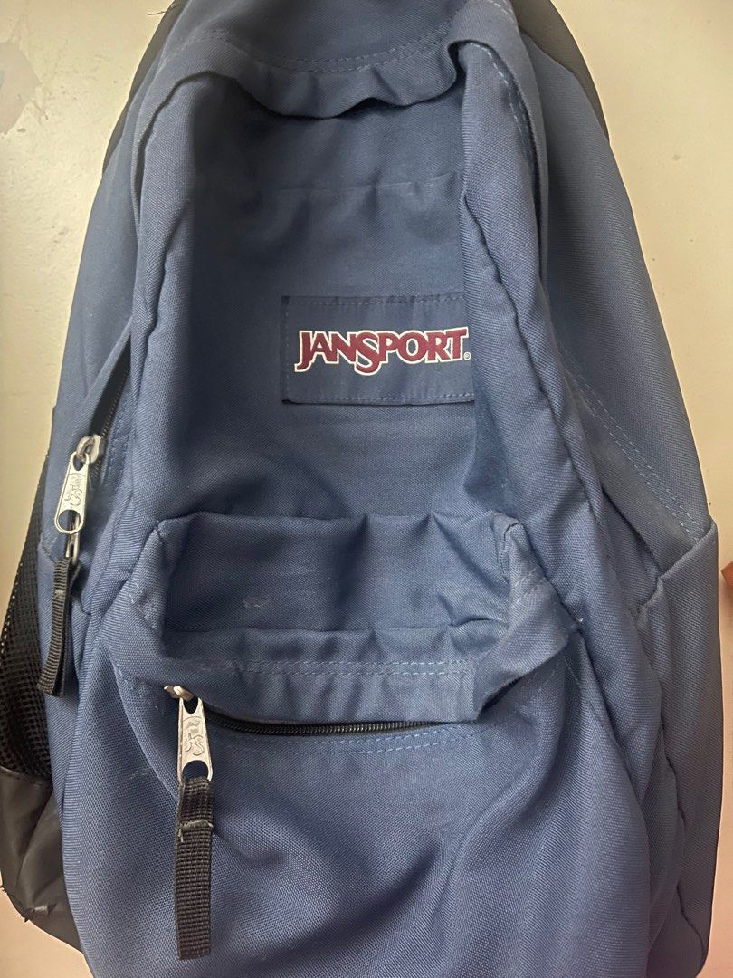 Jansport Navy Blue on Carousell