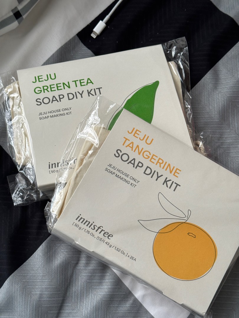 Innisfree Jeju Soap DIY kit, Beauty & Personal Care, Bath & Body, Bath ...