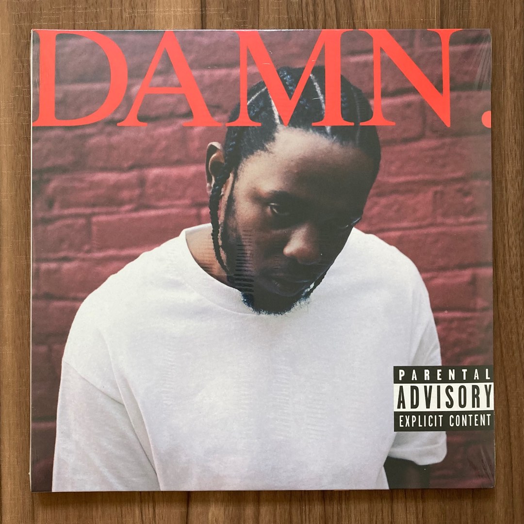 Kendrick Lamar - DAMN (2LP) vinyl, Hobbies & Toys, Music & Media ...