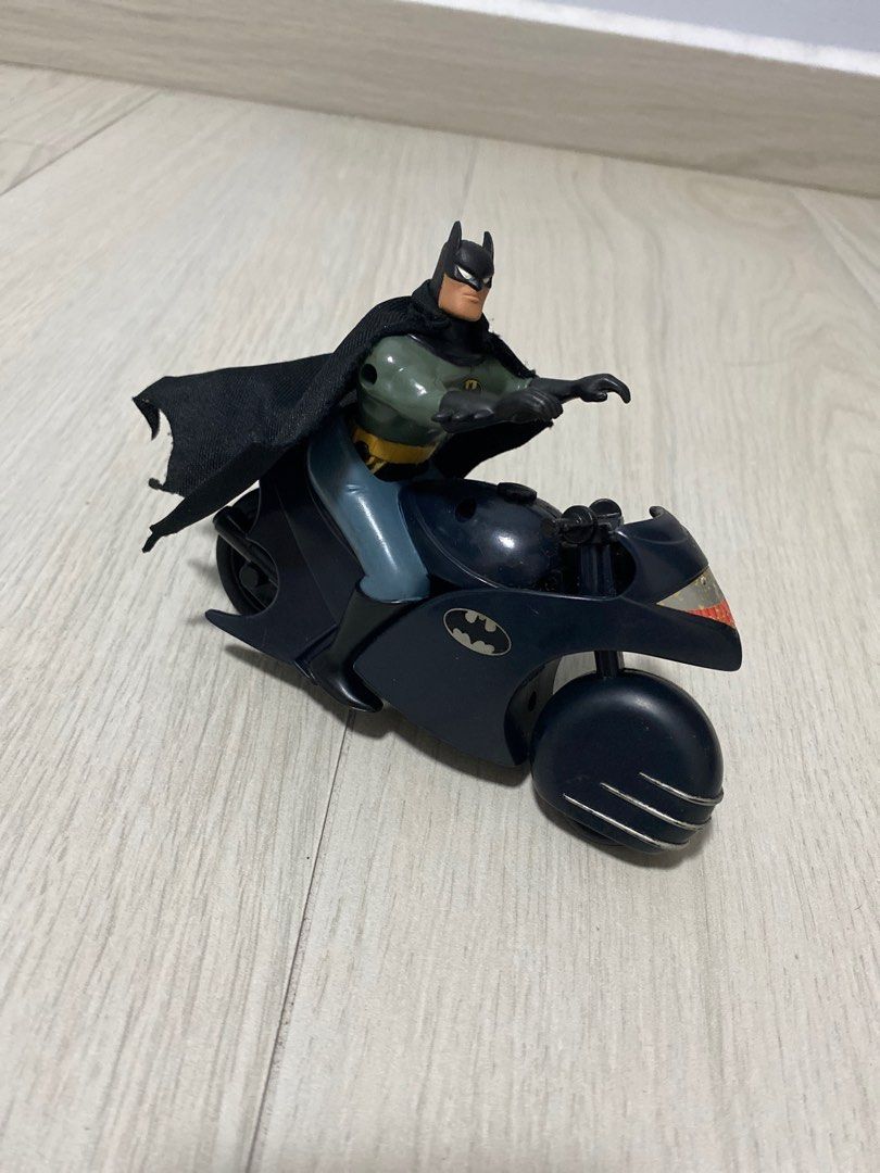 KENNER - BATMAN THE ANIMATED SERIES - BATCYCLE, ROBIN, KNIGHT STAR ...