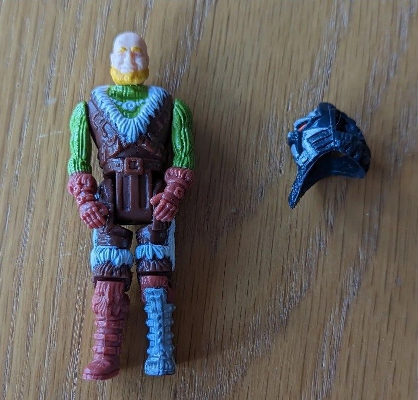 KENNER M.A.S.K. Vintage BULLDOZE Complete Boris Czar Bushkin Figure ...